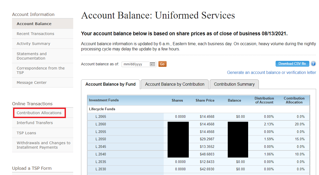 How to Start Investing in the Thrift Savings Plan (TSP) Part Two ...